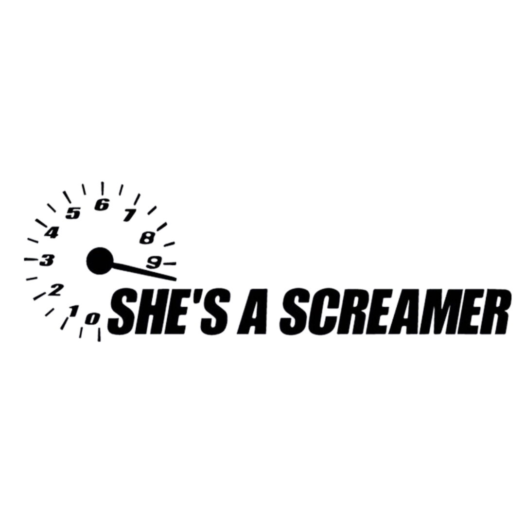 She's a Screamer Decal – Funsize Industries